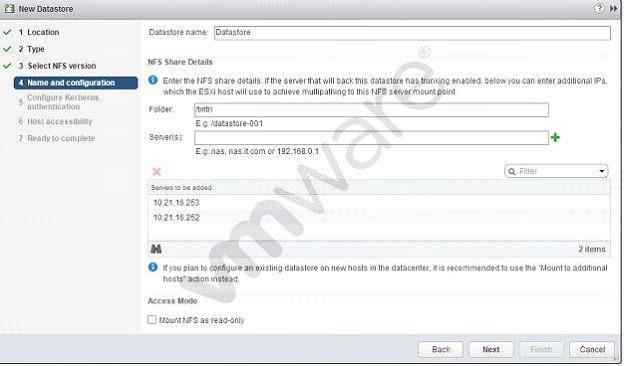 Solved New Datastore V1 Location Datastore Name Datastore 2